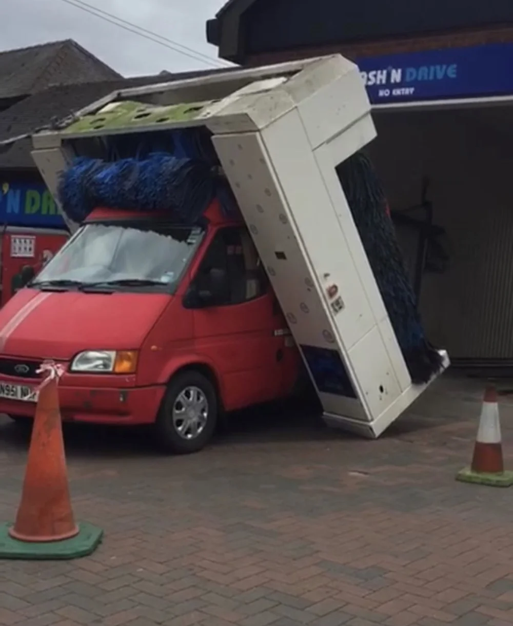 Automatic car washes for tall vans — sprntr.co