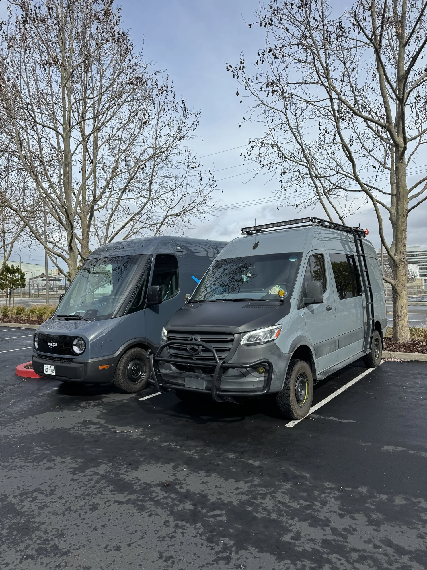 Sprinter compared to a Rivian Van — sprntr.co