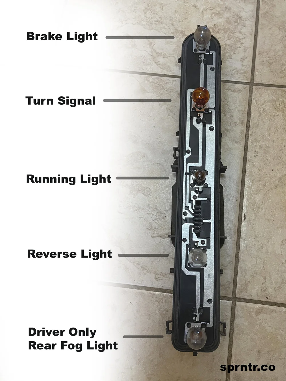 DIY: Changing the brake light in a Sprinter Van — sprntr.co