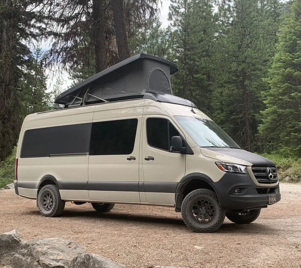 Pop-Top Roof Tents for Sprinter Vans — sprntr.co