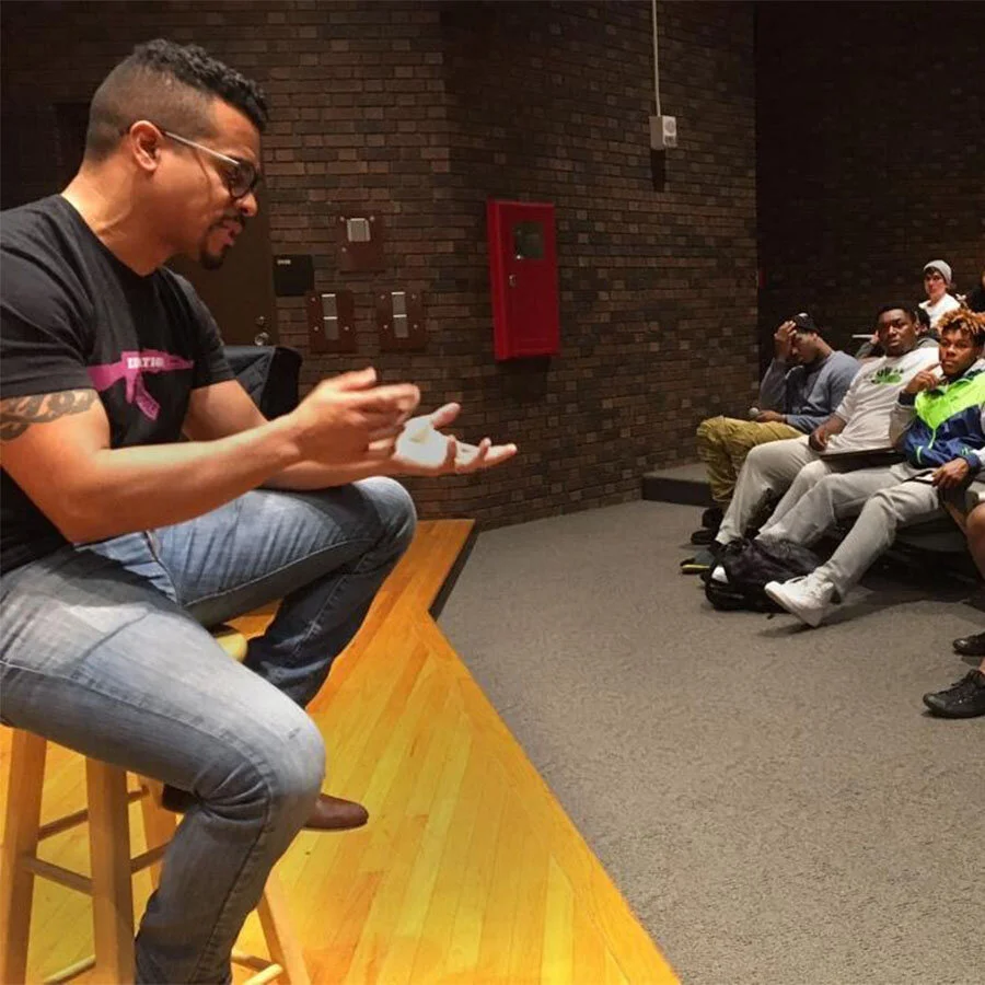 Shaun Leonardo – Football player. Wrestler. Activist. Artist. — Paul ...