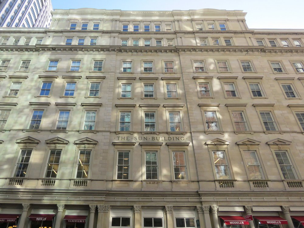 The Sun Building — Jablonski Building Conservation, Inc.