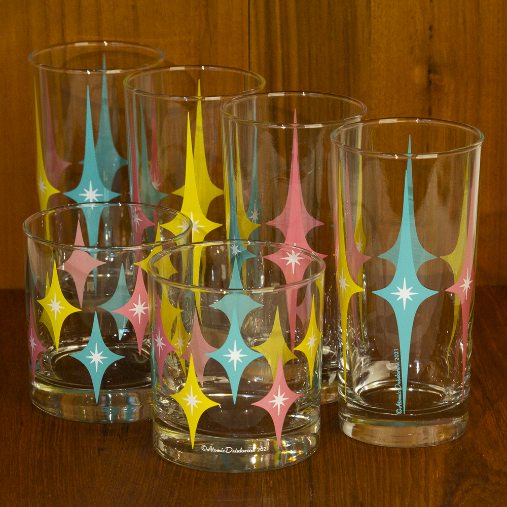 Atomic Meltdown Collins Glasses — Atomic Drinkware
