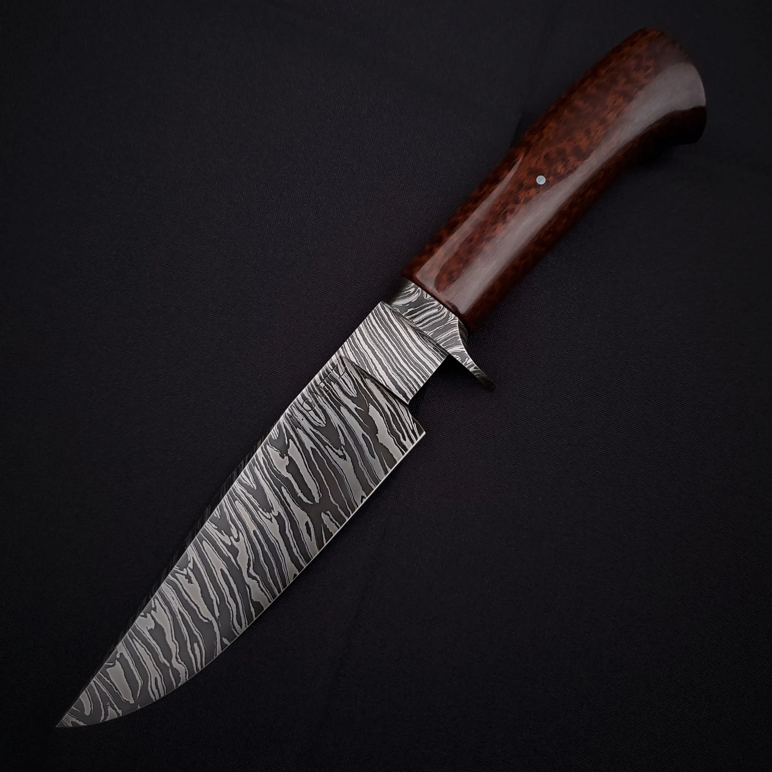 Twist Damascus Hunter — J Gaetz Knives LLC