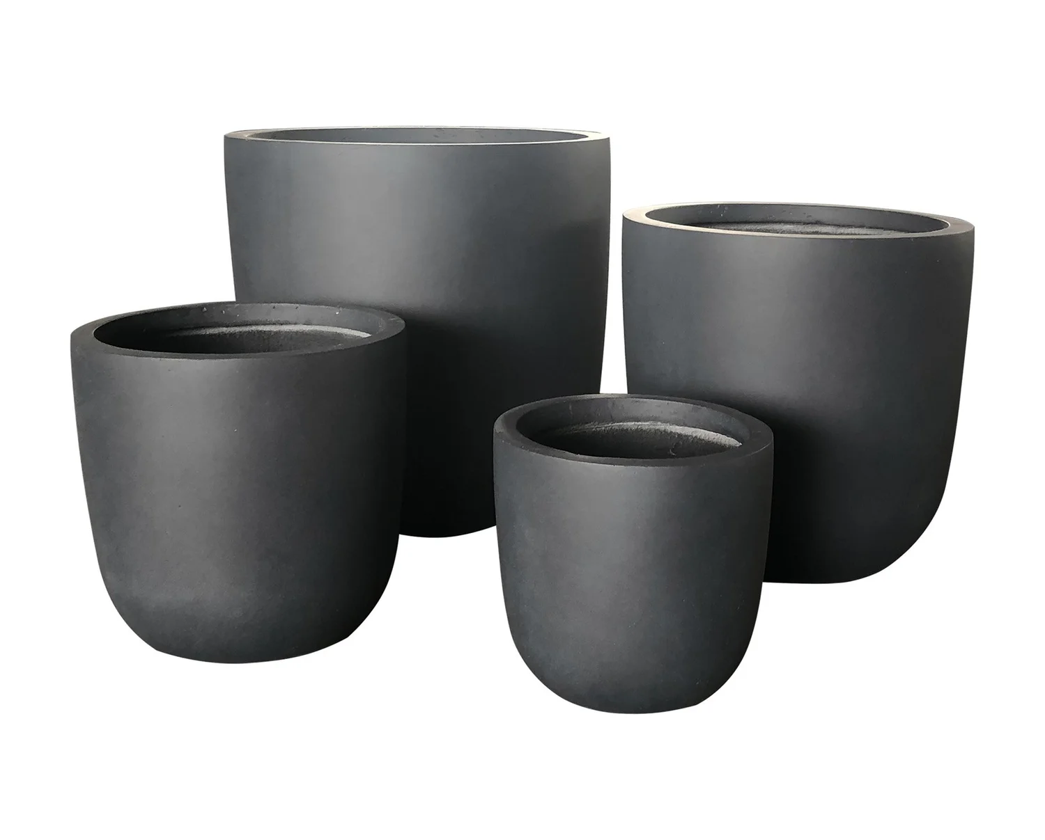 Outdoor Ceramic Birdbaths | Planters and Pots | Outdoor Fiberstone Pots ...