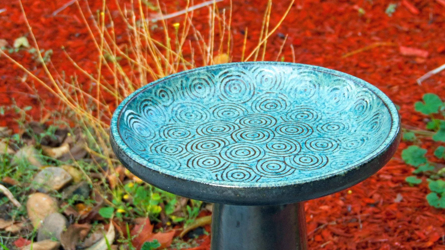 Outdoor Ceramic Birdbaths | Planters and Pots | Outdoor Fiberstone Pots ...