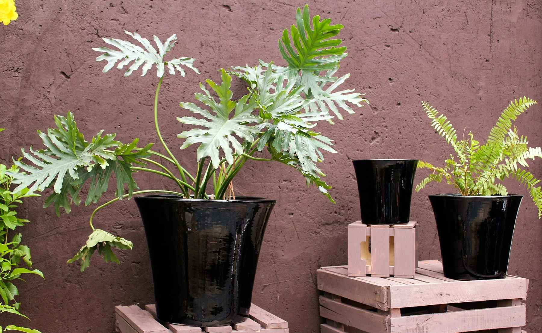 Frost Proof Outdoor Ceramic Pottery | Outdoor Pots & Planters For Yards ...