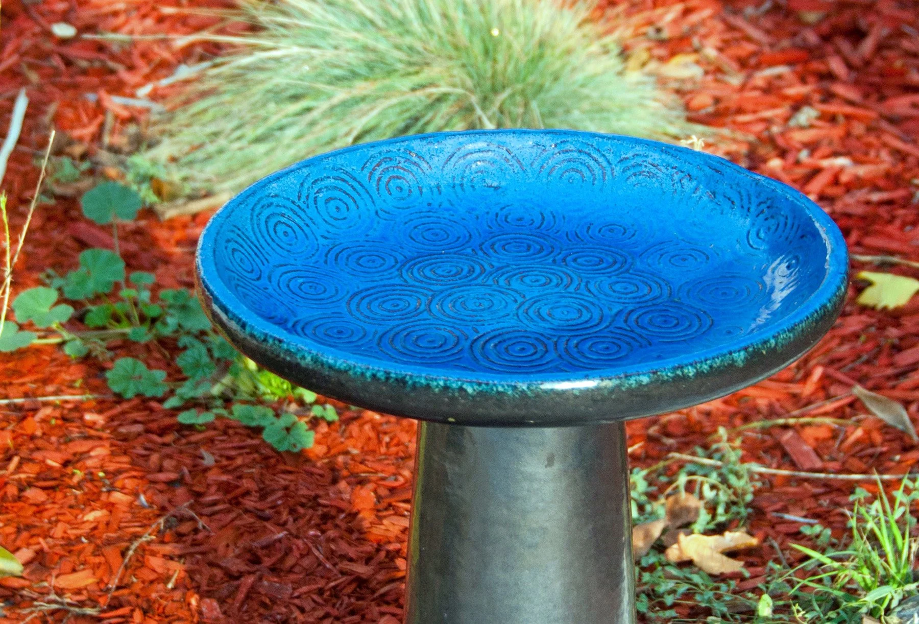 Outdoor Ceramic Birdbaths | Planters and Pots | Outdoor Fiberstone Pots ...