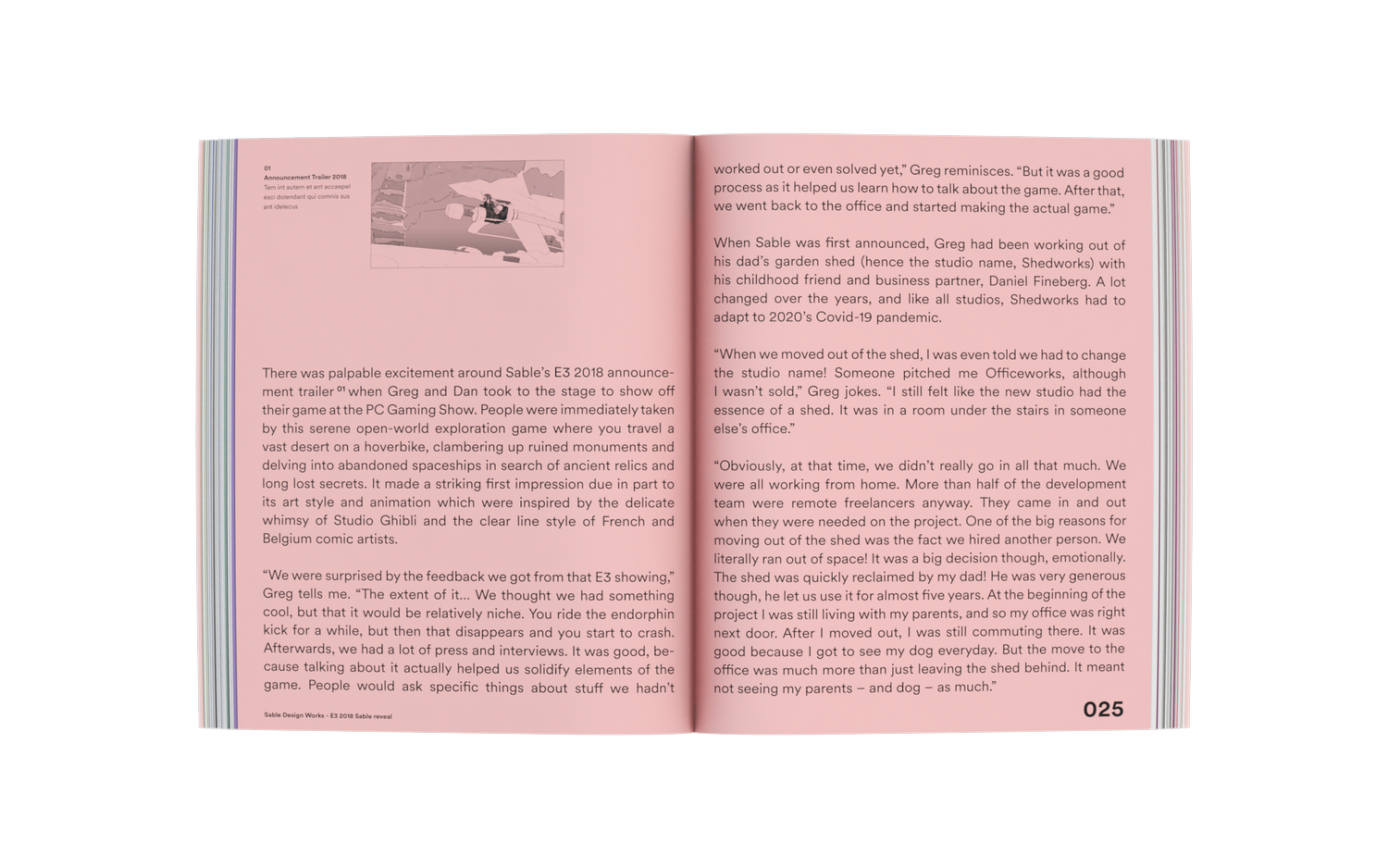 Sable Video Game Art Book — Lost In Cult