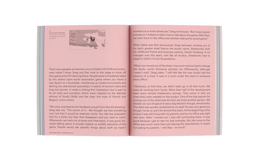 Sable Video Game Art Book Deluxe — Lost In Cult