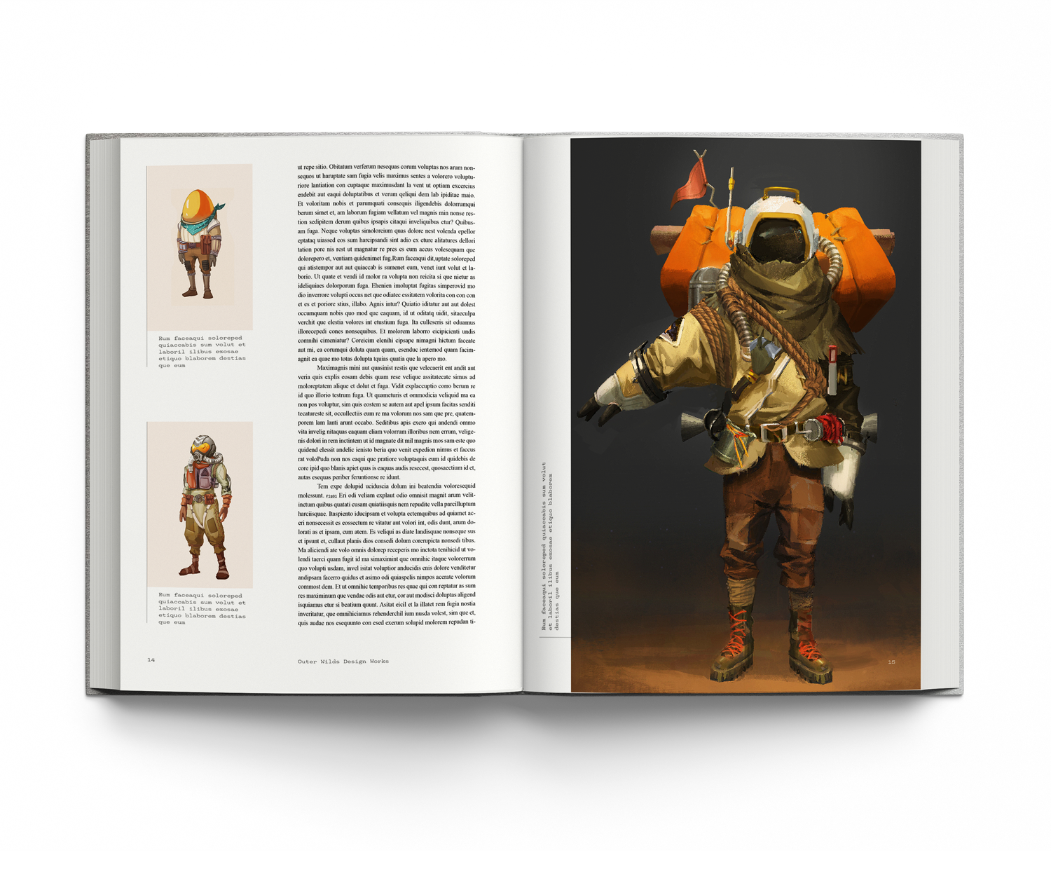 OUTER WILDS: DESIGN WORKS — Lost In Cult