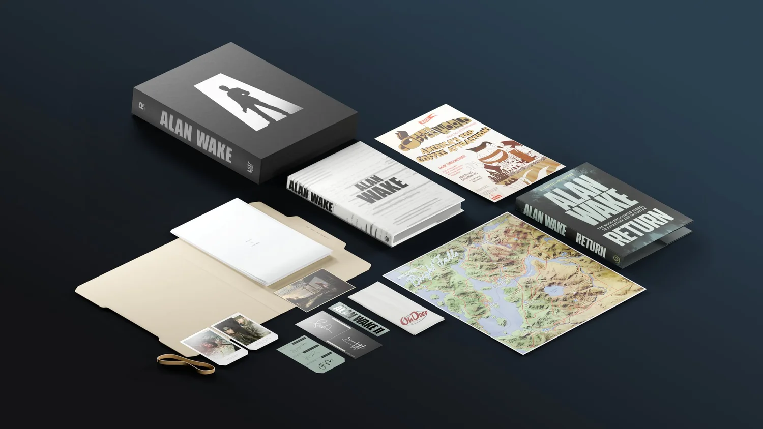 Alan Wake: Design Works — Lost In Cult