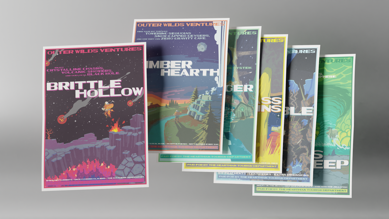 OUTER WILDS: DESIGN WORKS — Lost In Cult