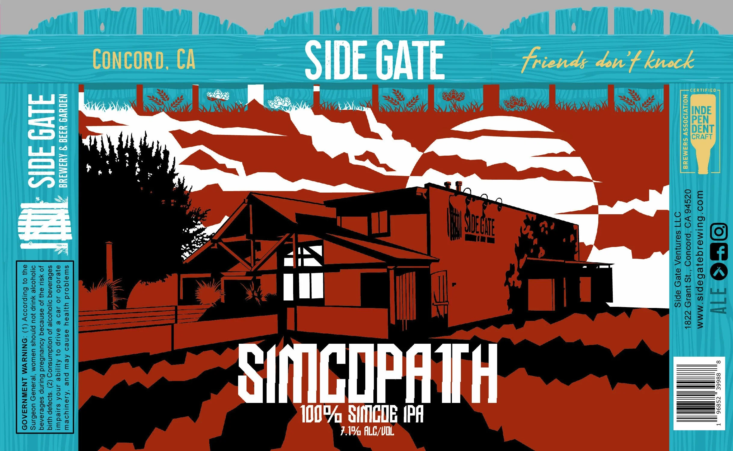 Our Beer — Side Gate Brewery & Beer Garden