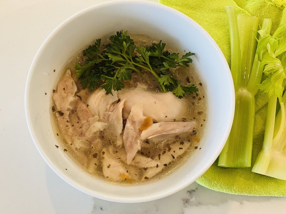 Low Sodium Chicken Stock — 4 Elements Nutrition Consulting