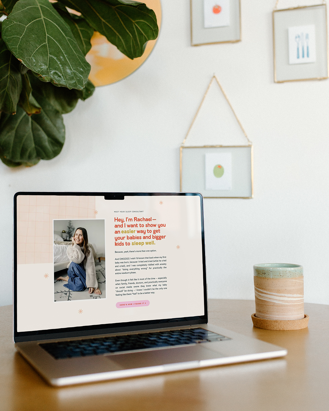 Hey, Sleepy Baby Brand + Web Design — TORI SPRANKEL