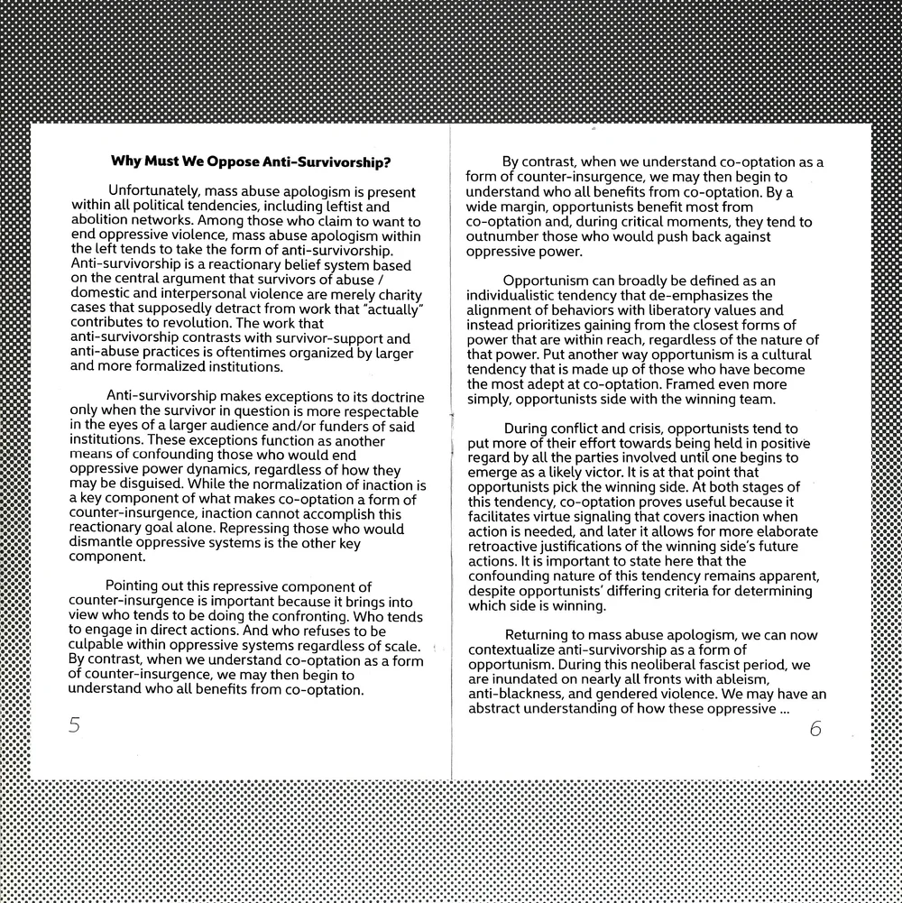 Discerning Power In A Cultural War — BROWN RECLUSE ZINE DISTRO