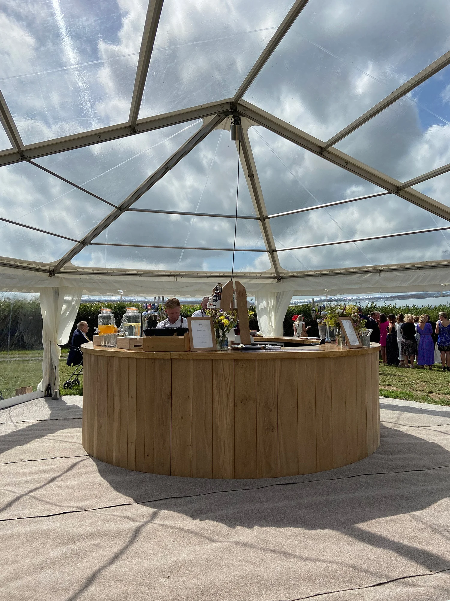Circle Bar - NEW Circular Mobile Bar — The Fizzy Pheasant