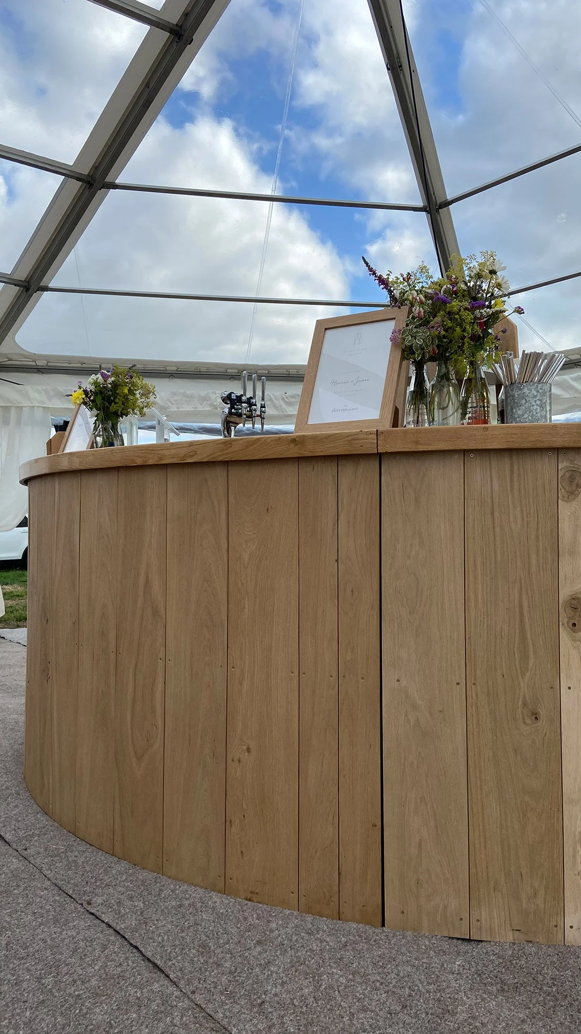 Circle Bar - NEW Circular Mobile Bar — The Fizzy Pheasant