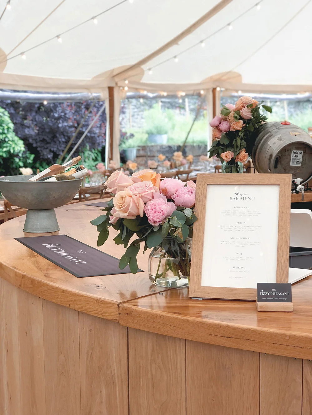 Circle Bar - NEW Circular Mobile Bar — The Fizzy Pheasant