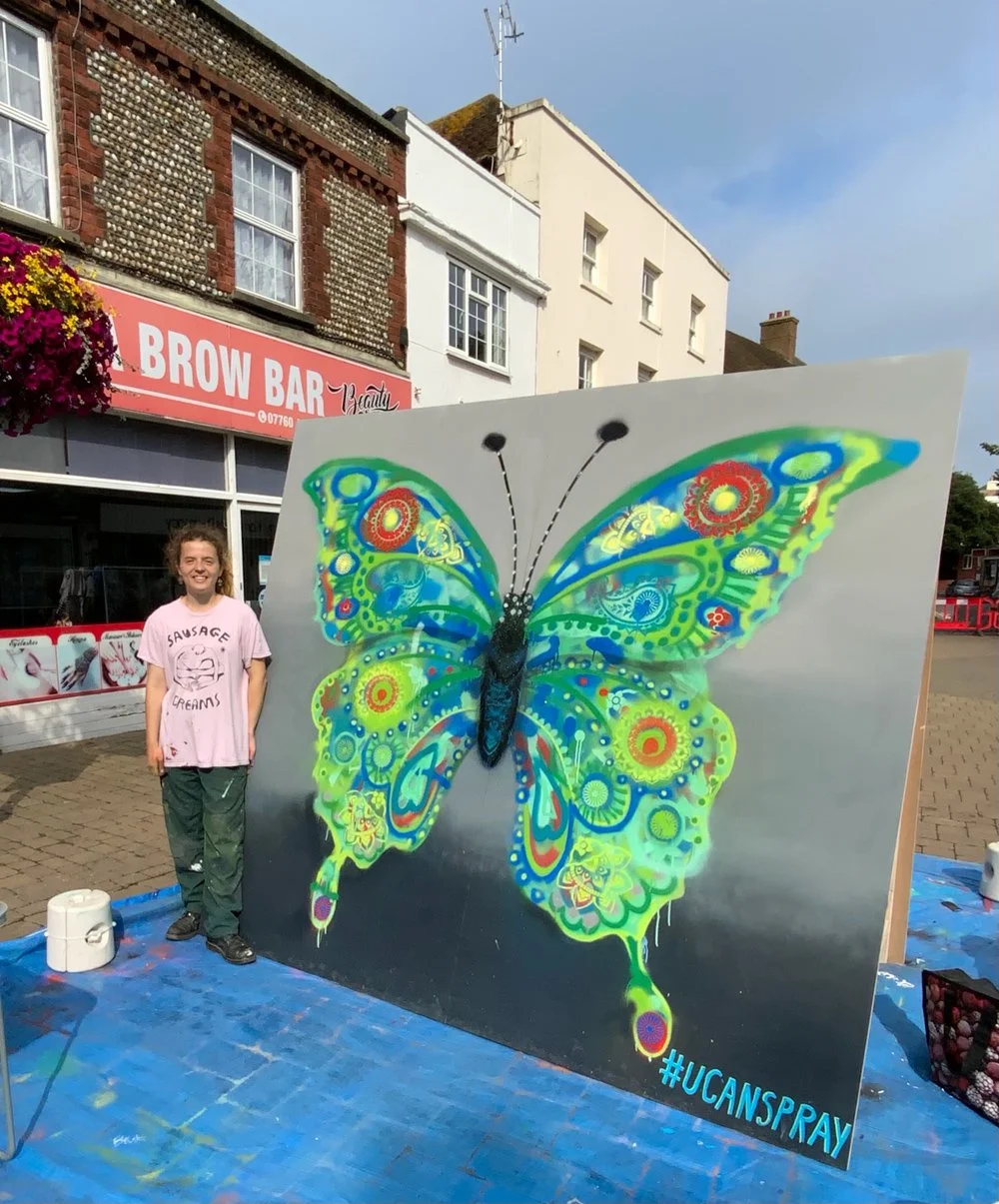 LITTLEHAMPTON INCLUSIVE MURAL SUMMER 2022 — Sarah Gillings iamsos