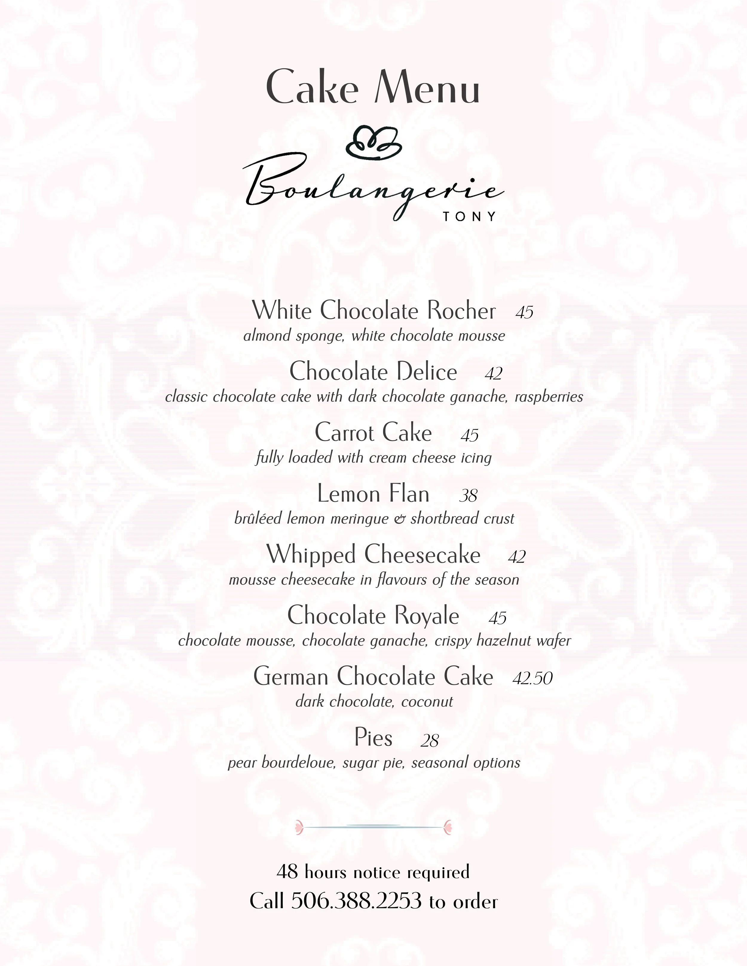 Sweet — Boulangerie Tony