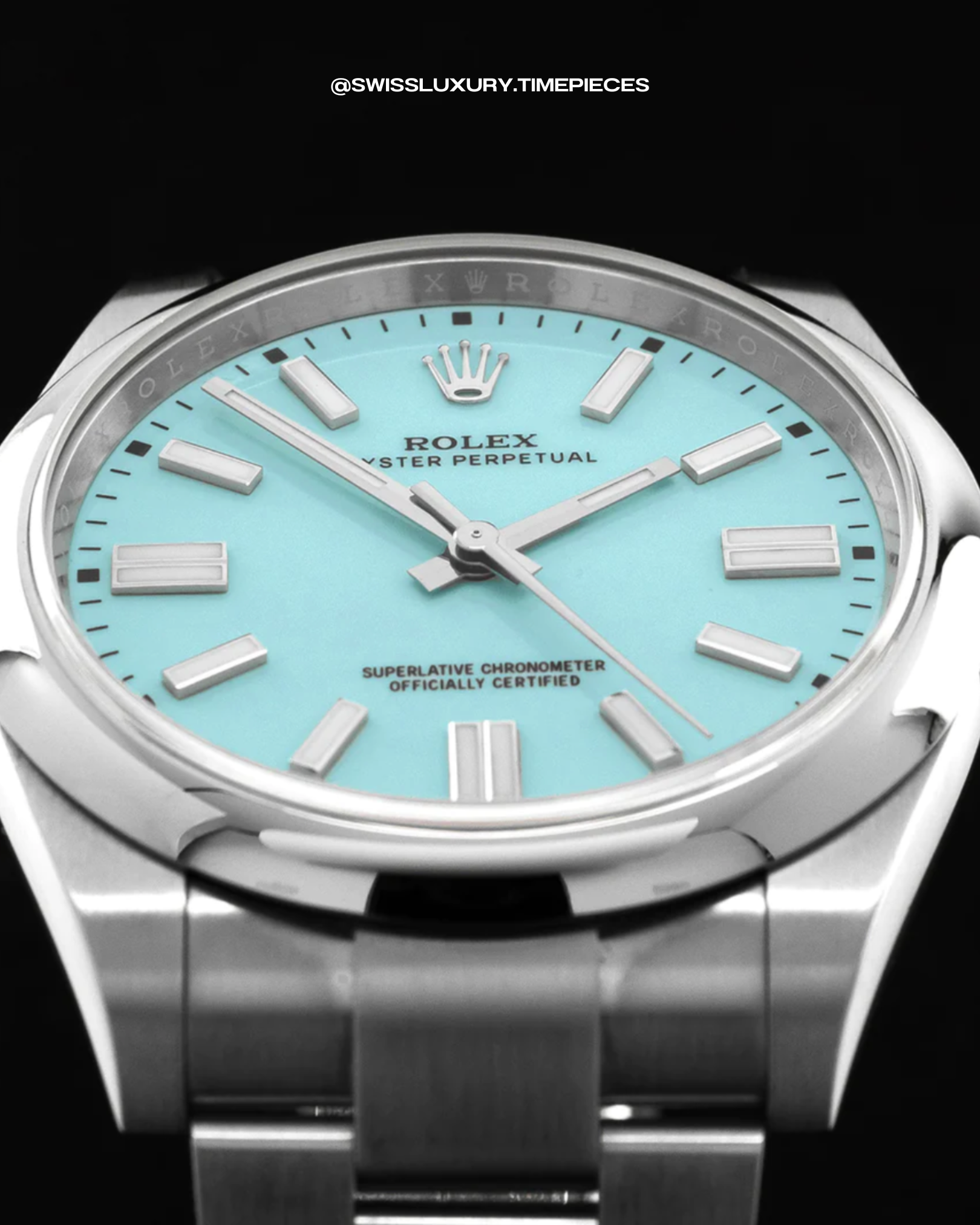 Rolex Oyster Perpetual Turquoise — Swiss Luxury Magazine