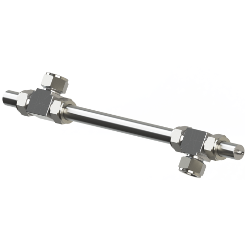 Process Flow Cell- Long Absorbance Cross Flow Cell — Firebird Optics