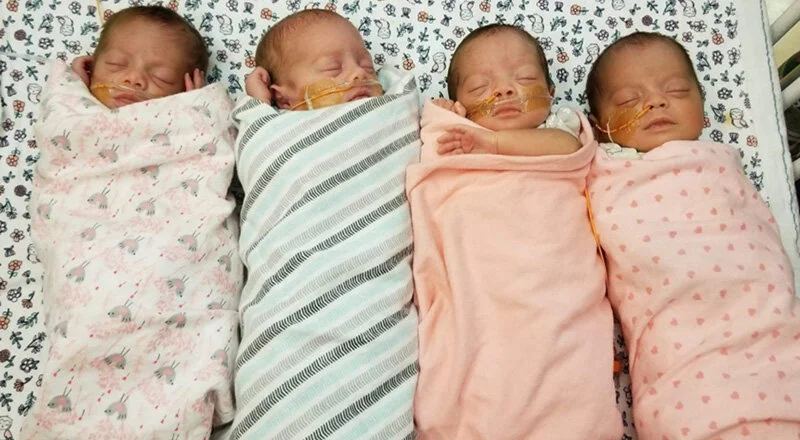 Quadruplets Babies