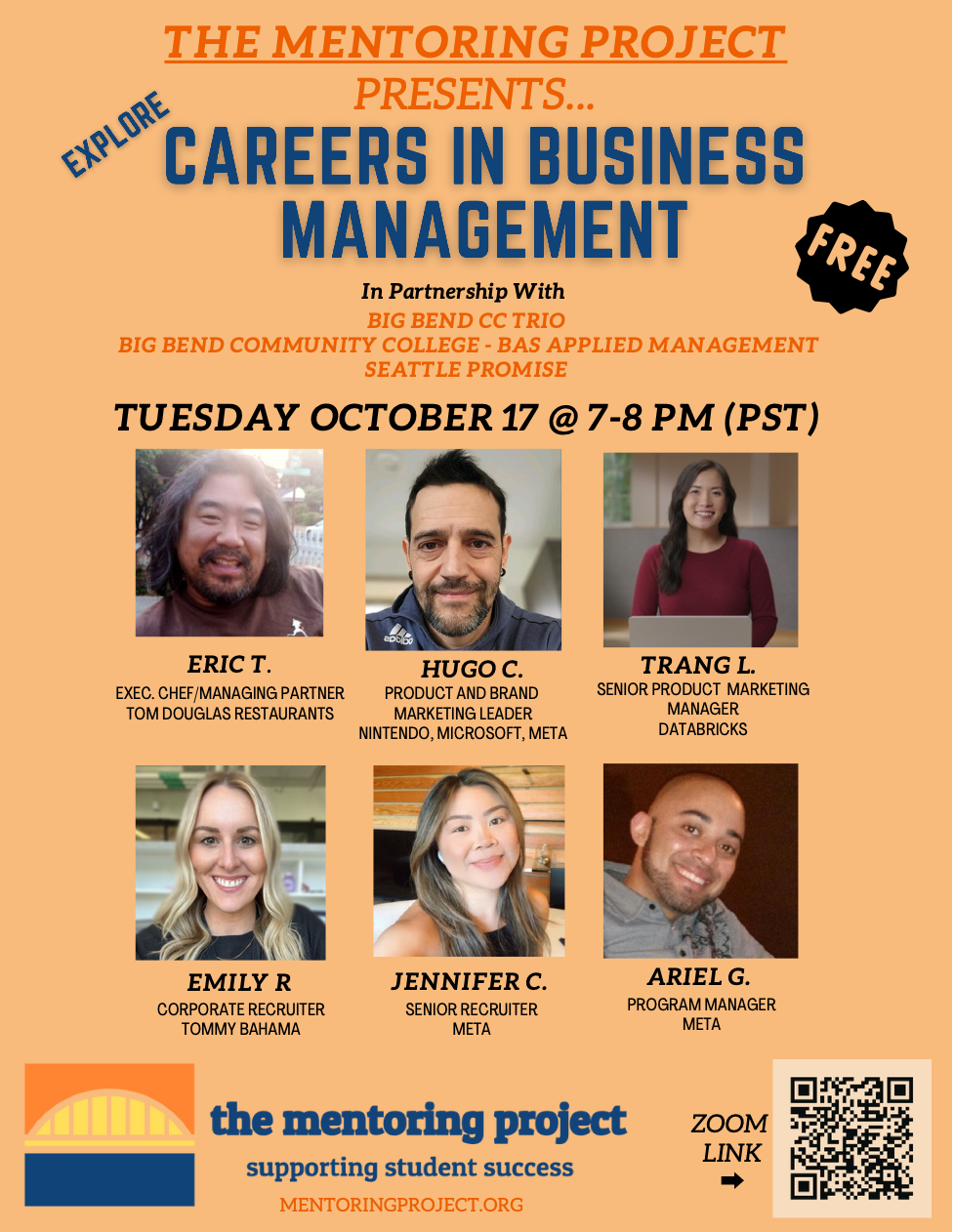 Career Panels | Explore Career Paths - Join For Free — The Mentoring ...