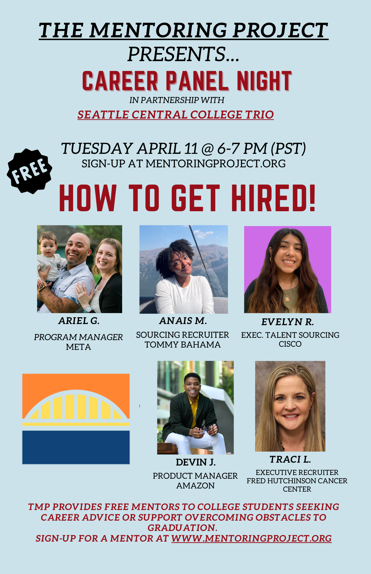 Career Panels | Explore Career Paths - Join For Free — The Mentoring ...