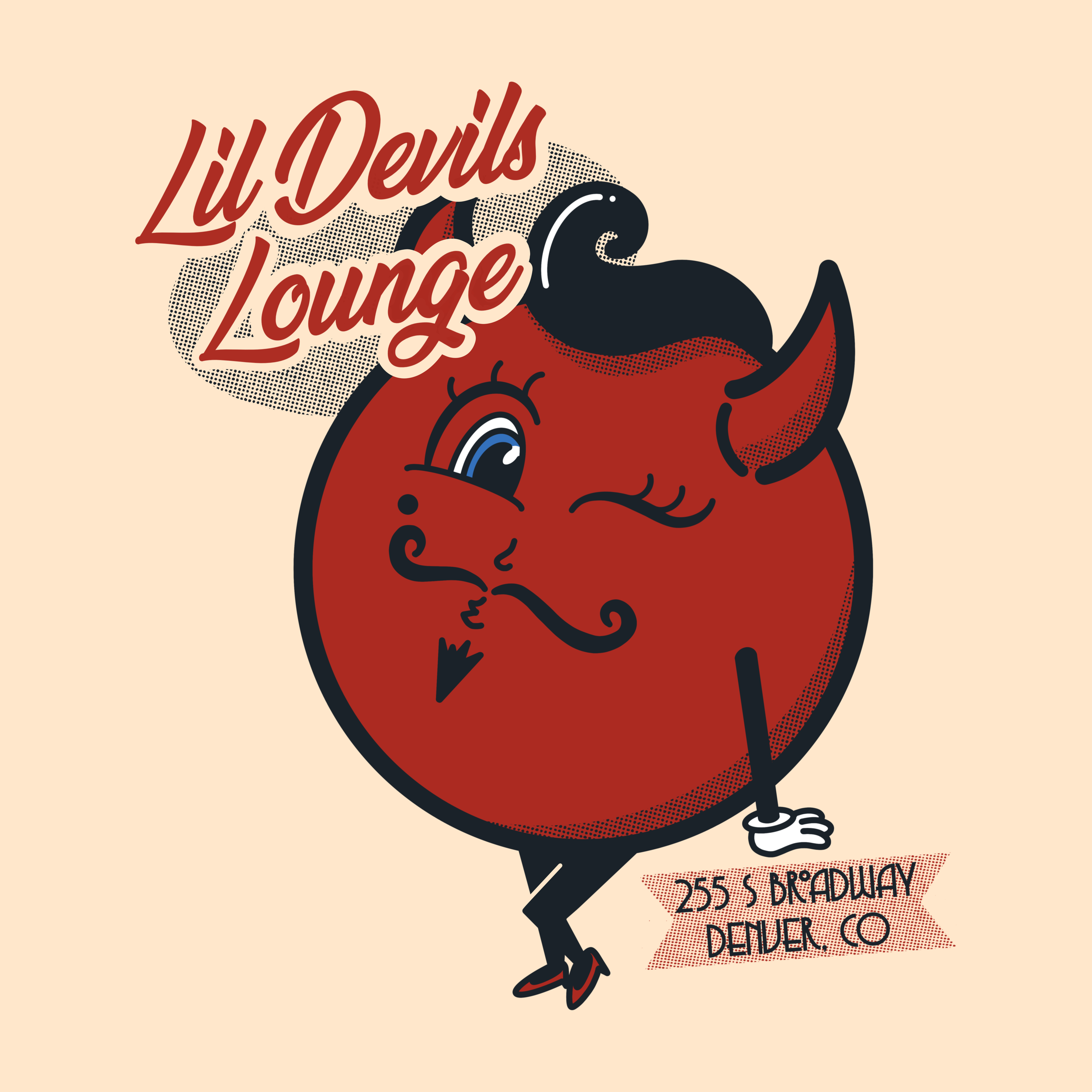 Original, digital illustrations -- The French Dip Design