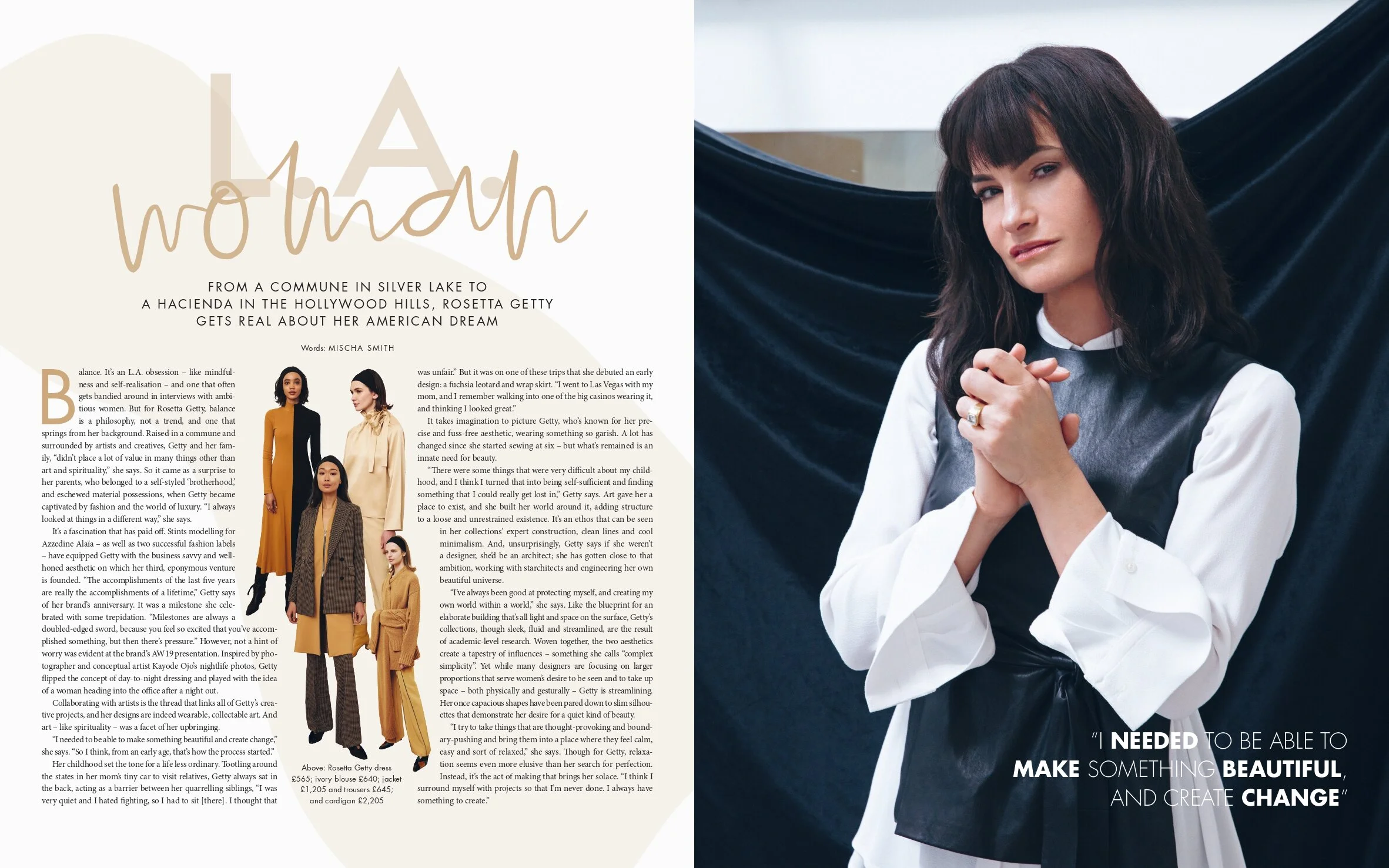 Rosetta Getty — MISCHA ANOUK SMITH