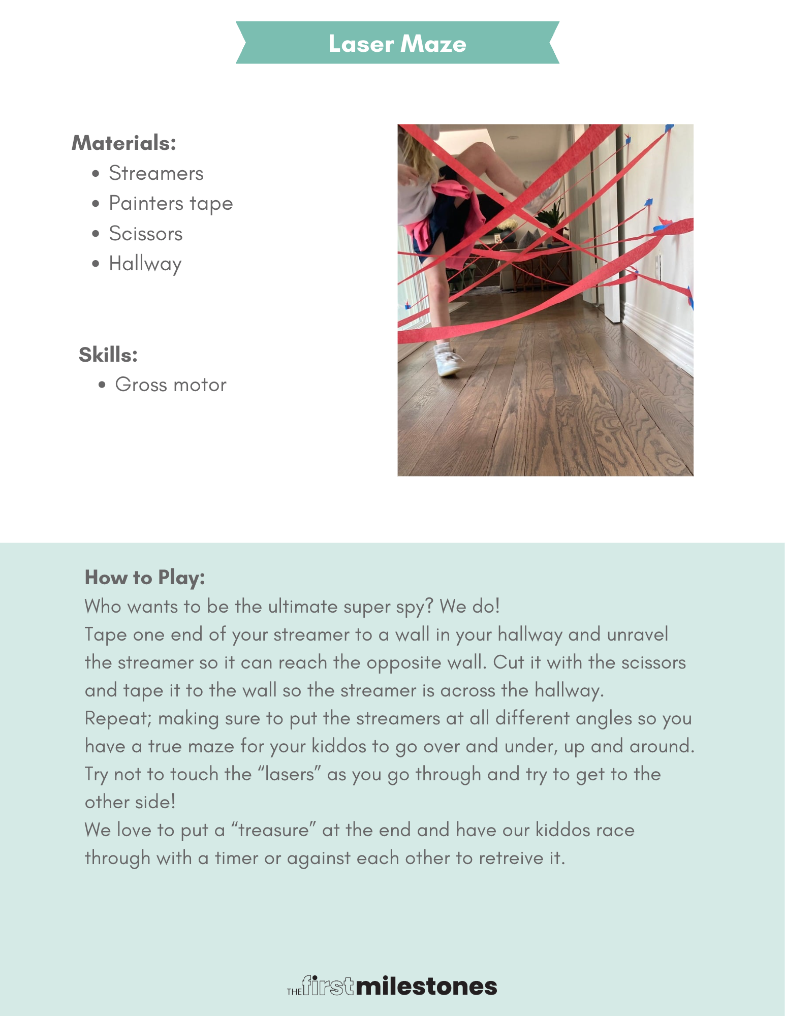 Laser Maze Obstacle Course — The First Milestones