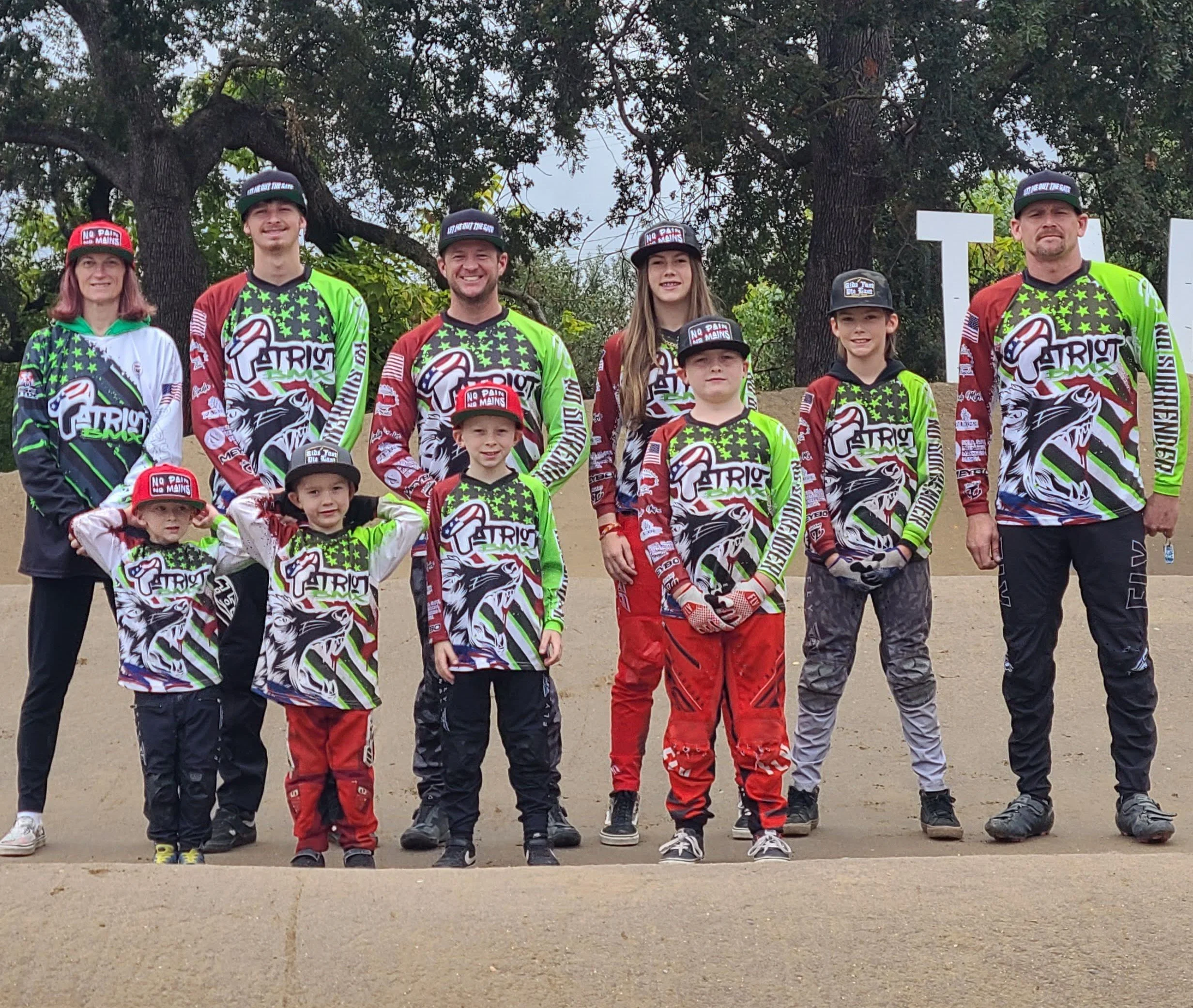 Patriot BMX - BMX clothing, BMX race apparel. BMX gear for the whole ...