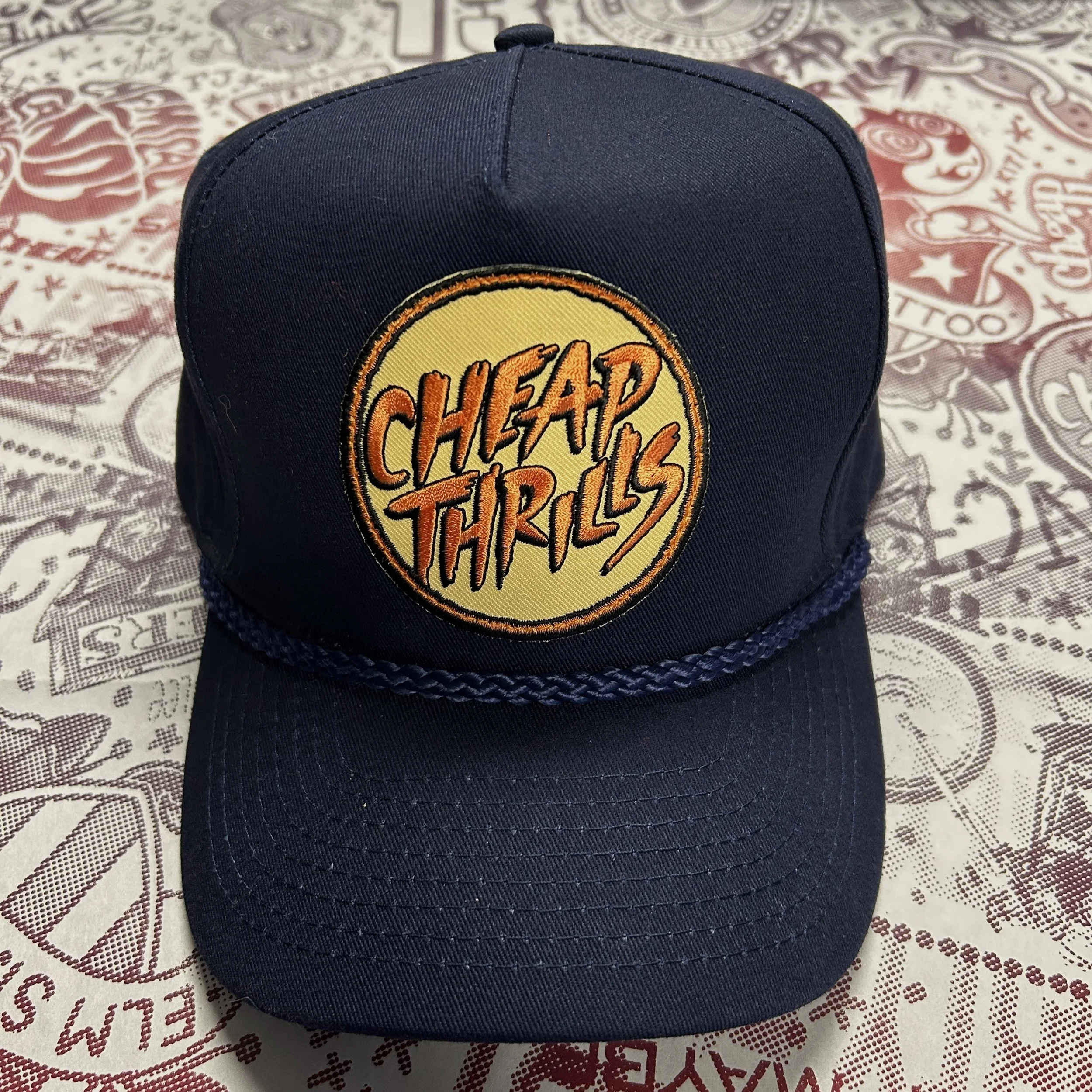 Cheap Thrills Brand — Anchorscreen Printing Cheap Thrills Oliver Peck