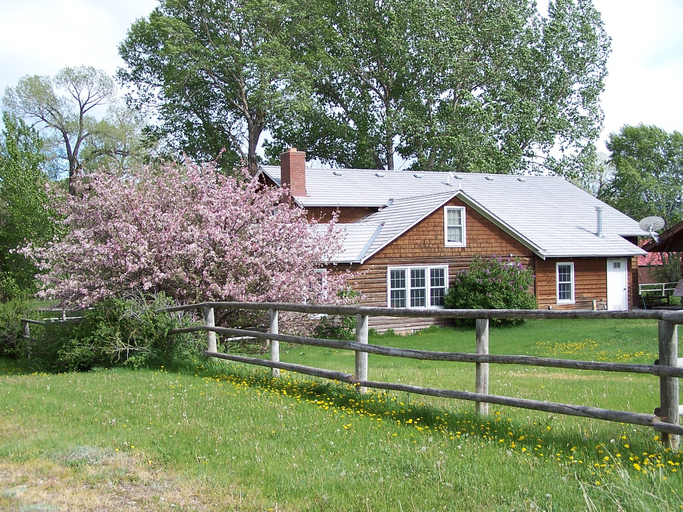 The Ranch House — Circle Bar Ranch — Montana Dude Ranch