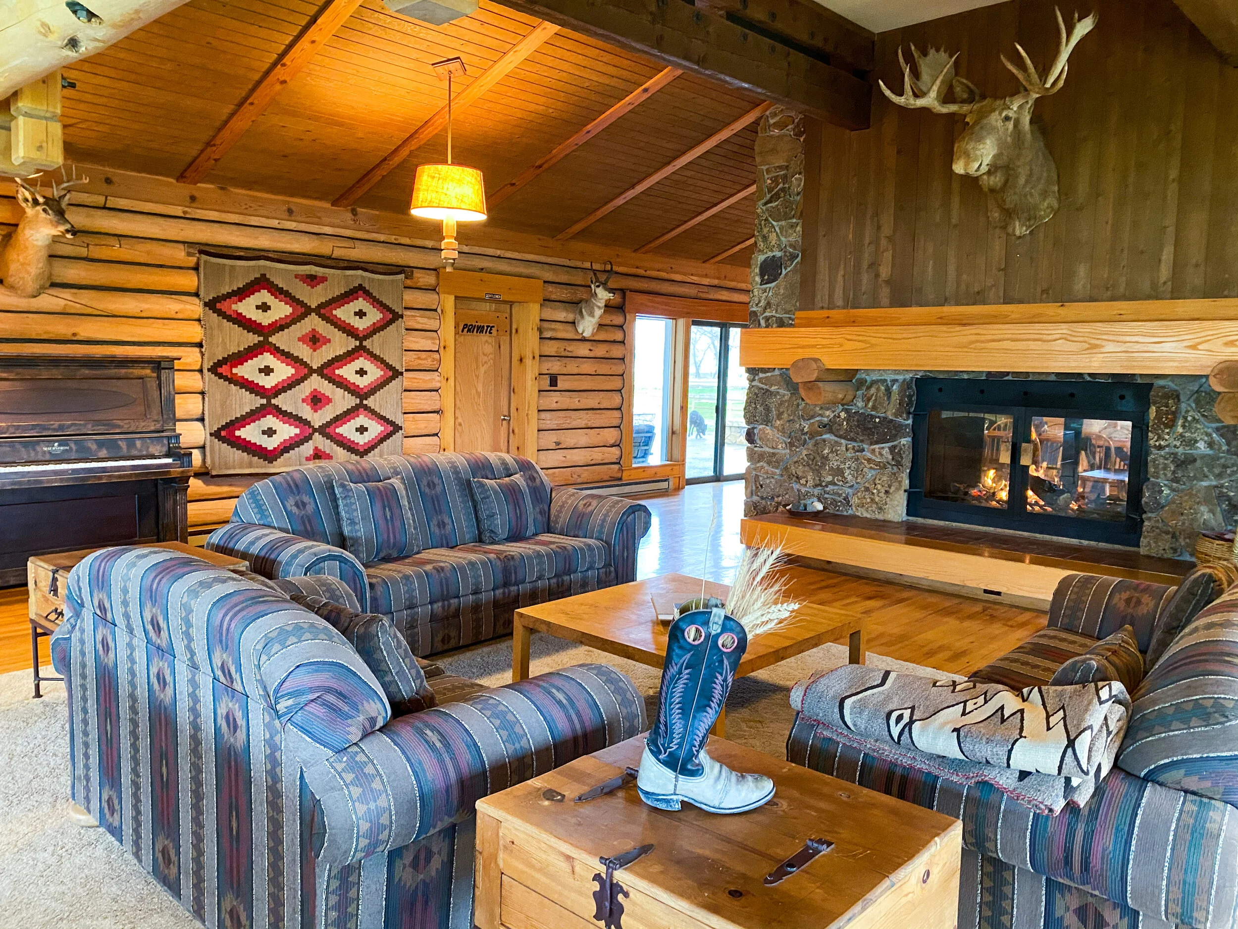 The Lodge — Circle Bar Ranch — Montana Dude Ranch