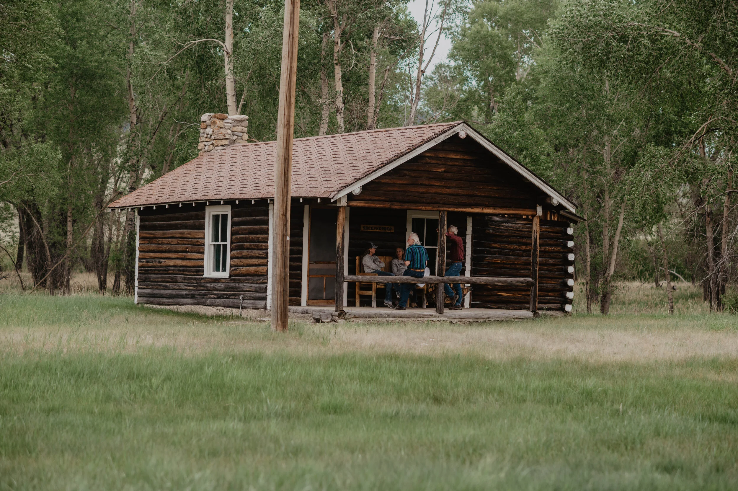 Sheepherder — Circle Bar Ranch — Montana Dude Ranch