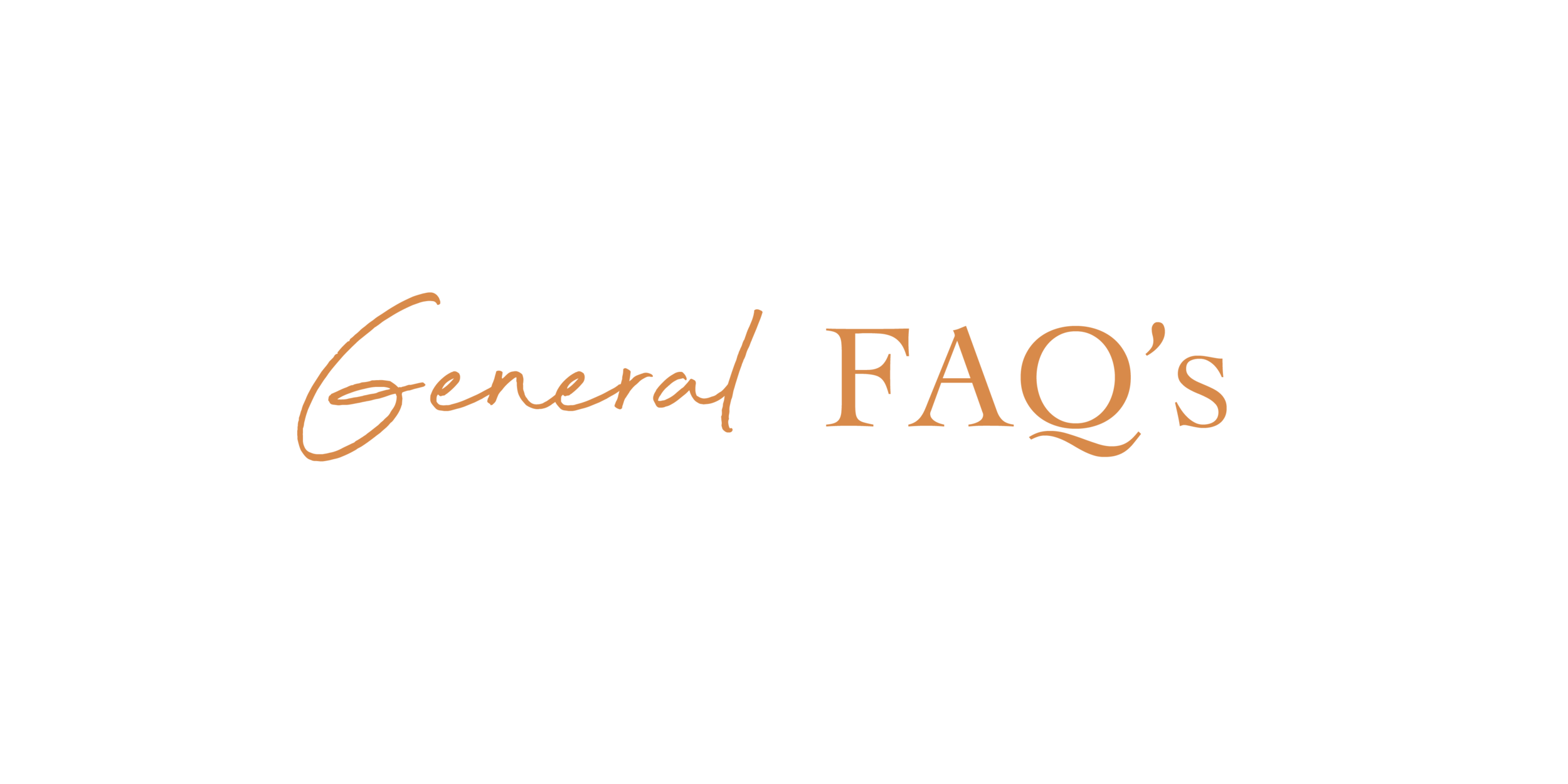 General FAQs — Crook Point