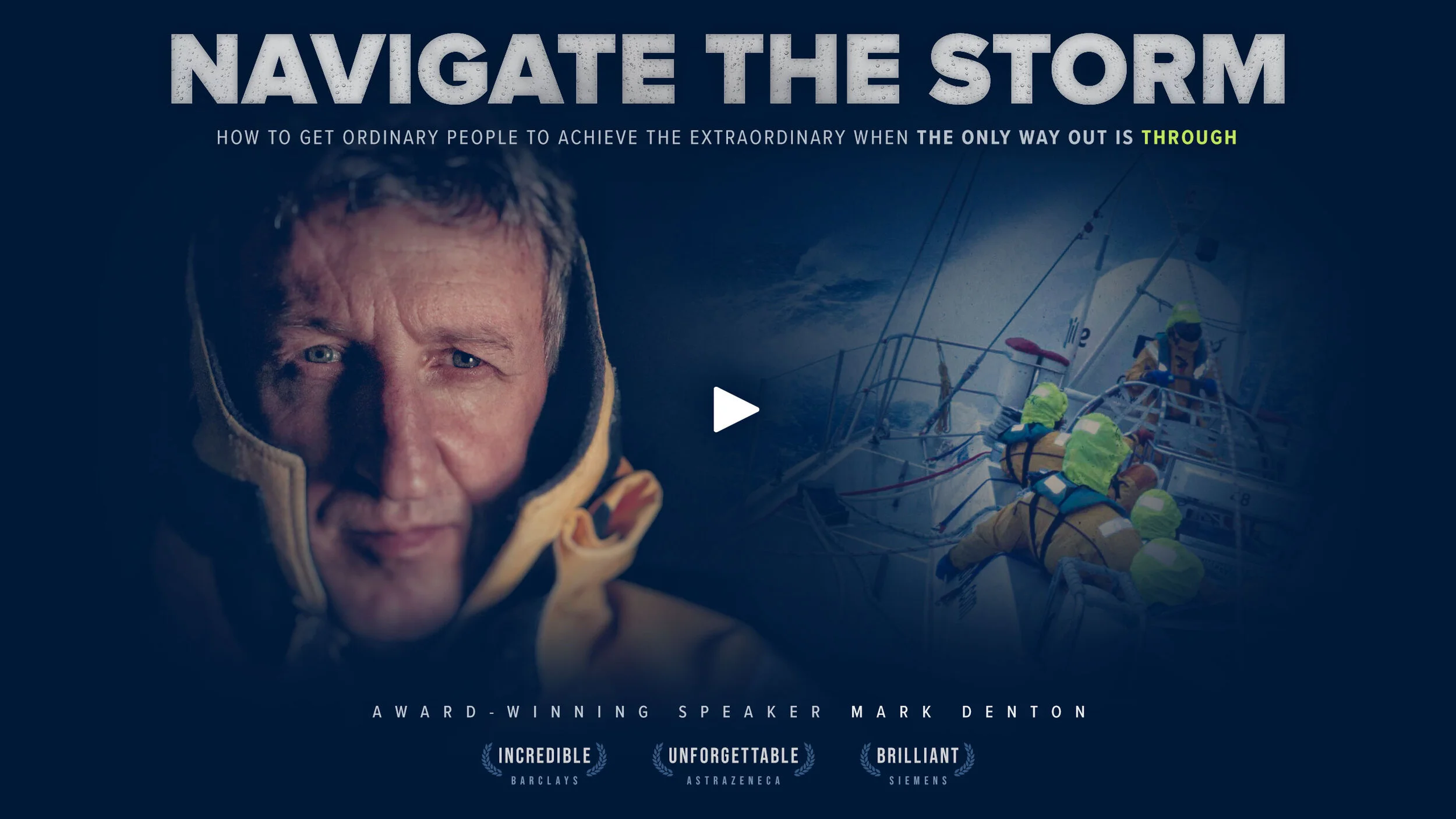 Mark Denton: Award-Winning Leadership and Keynote Speaker