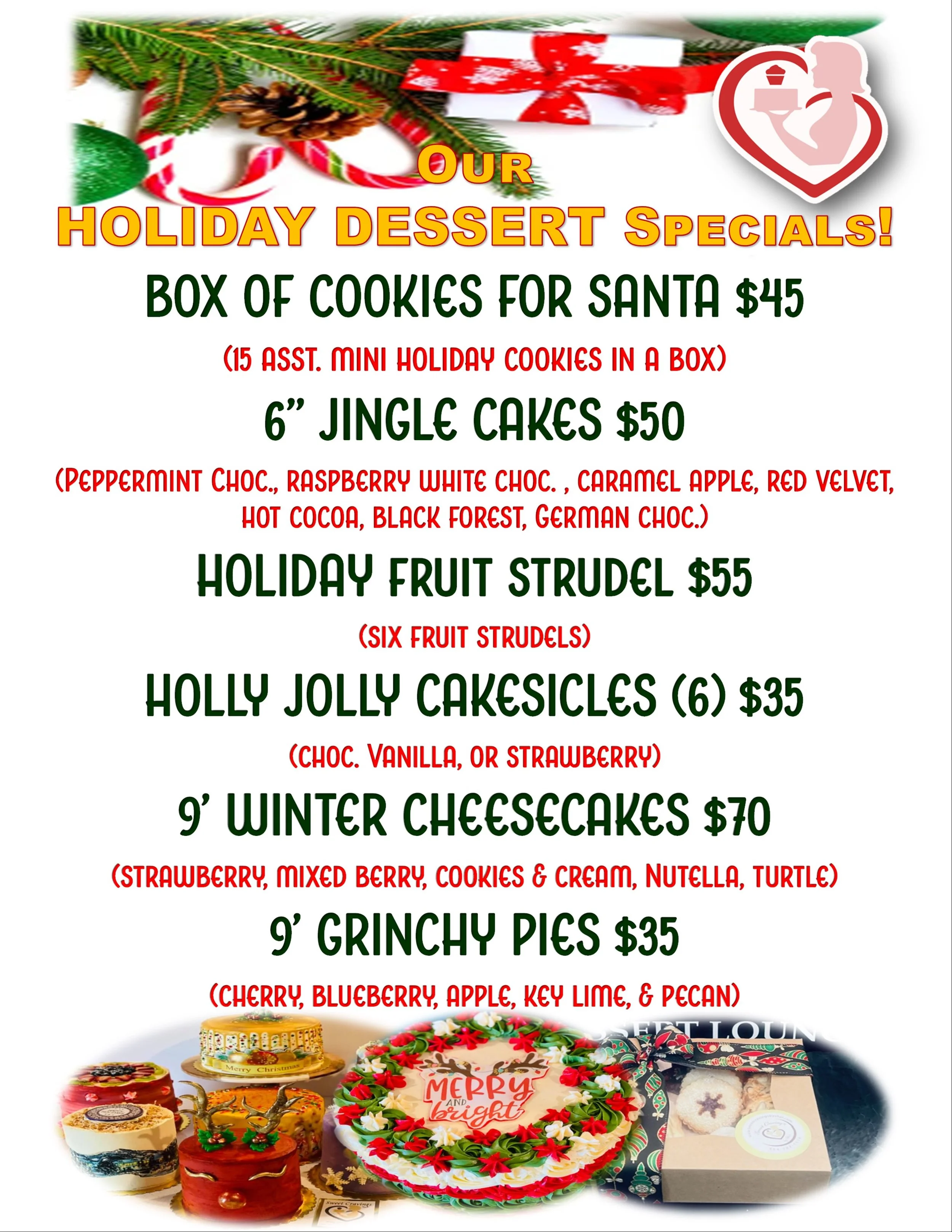 Menu — SWEET CRAVINGS by Shar