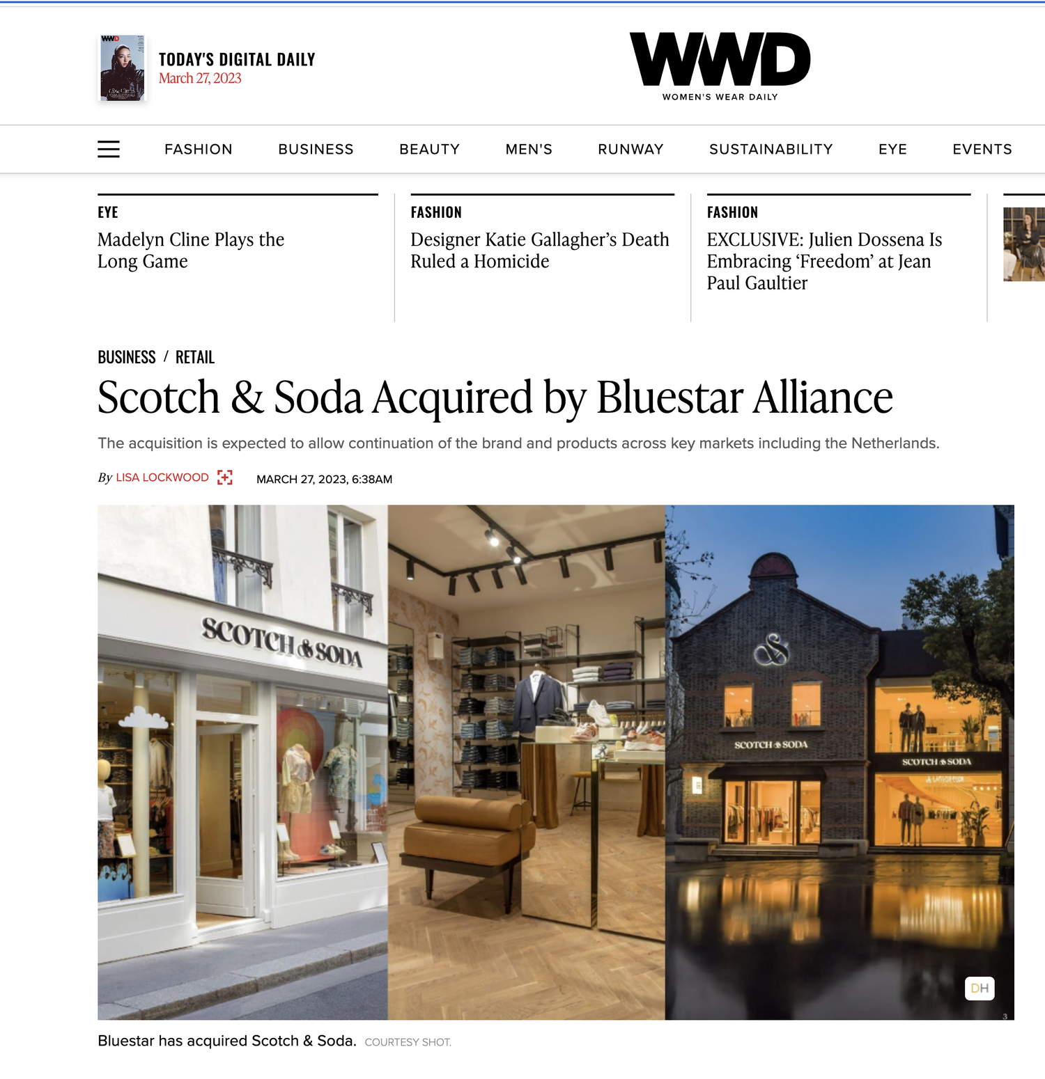 Press — Bluestar Alliance Brand Management Company
