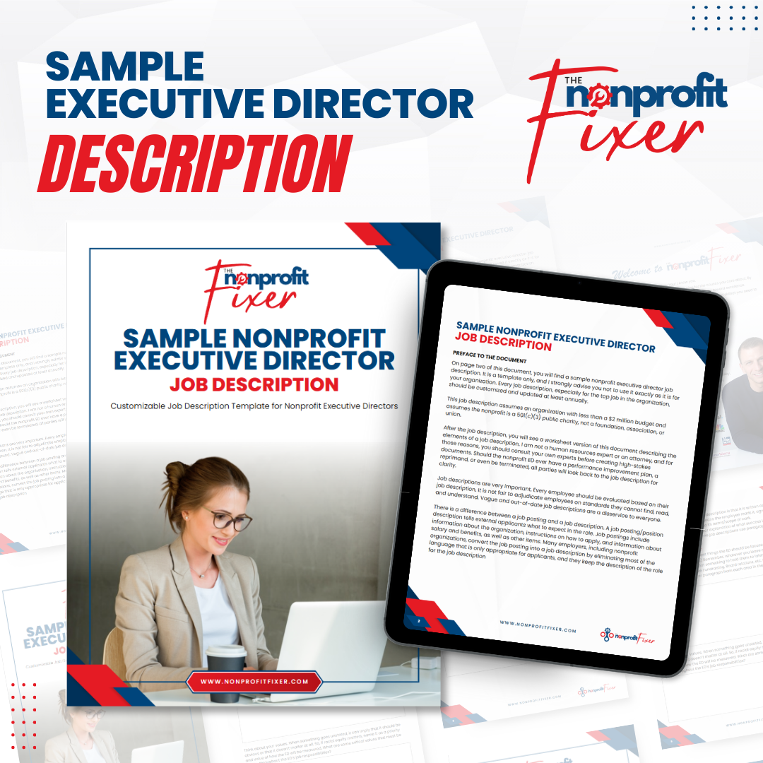 Nonprofit Fixer Store for Resources — The Nonprofit Fixer