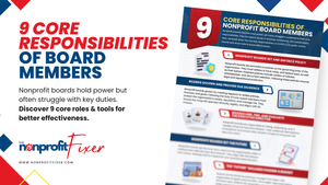 Core Responsibilities of Nonprofit Board Members - The Nonprofit Fixer