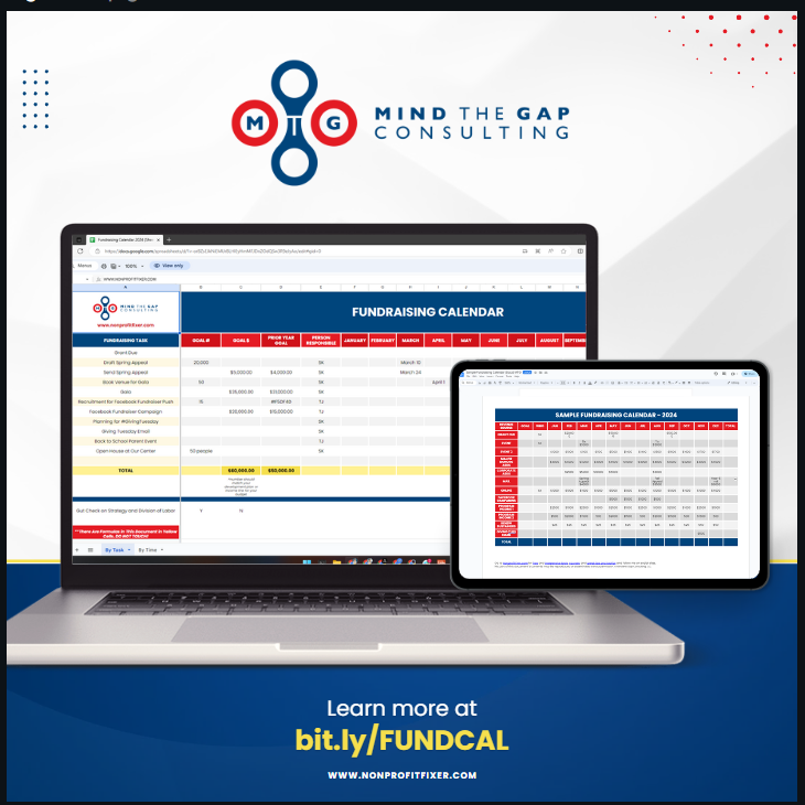 Free Fundraising Calendar — The Nonprofit Fixer