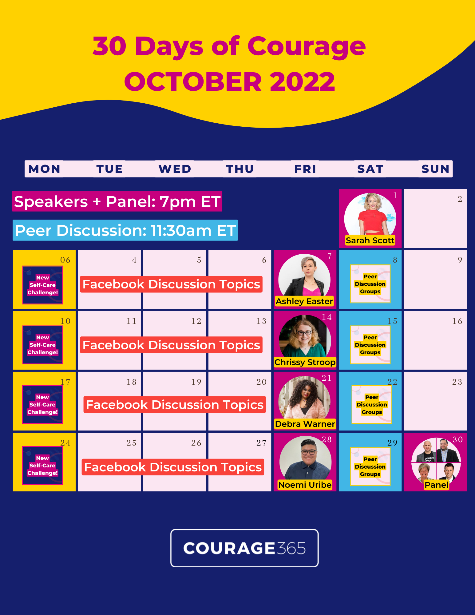 30 Days of Courage — Courage 365