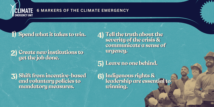6 Markers of the Climate Emergency — Climate Emergency Unit