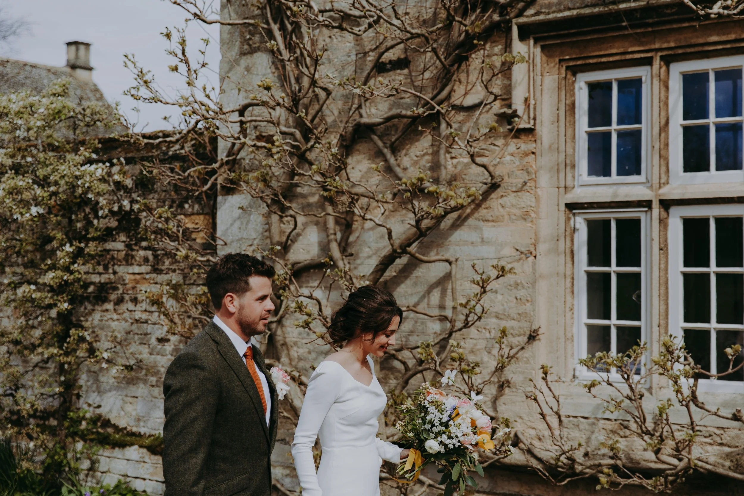 Real Bride Hannah - Bureiku dress — Rolling In Roses - modern ...