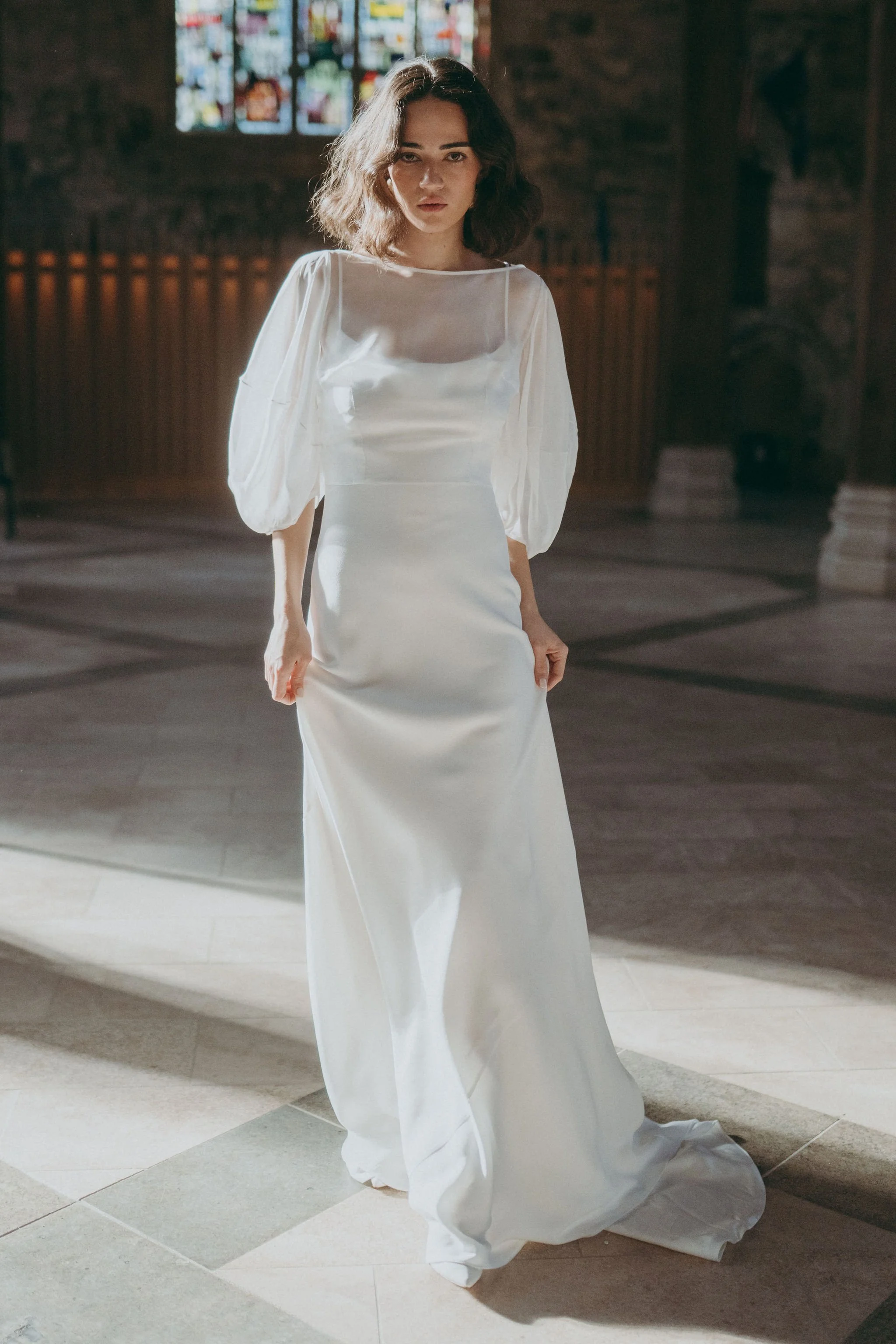 The Portia Blouse. A contemporary take on bridalwear. — Rolling In ...